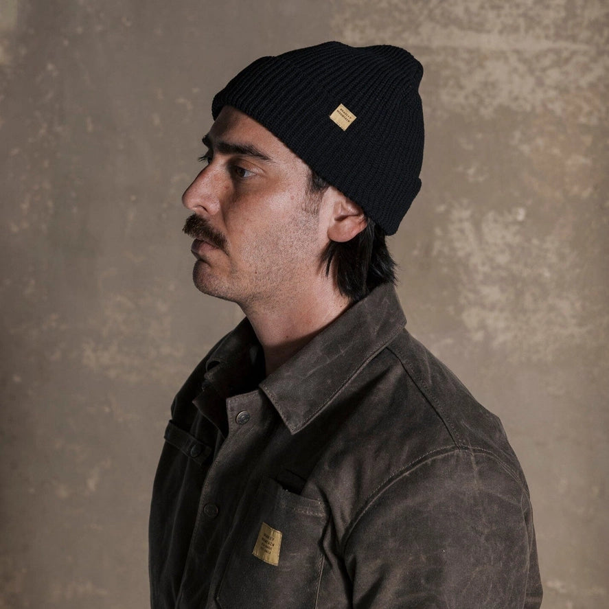 Cotton Watch Cap | Black – Rarely